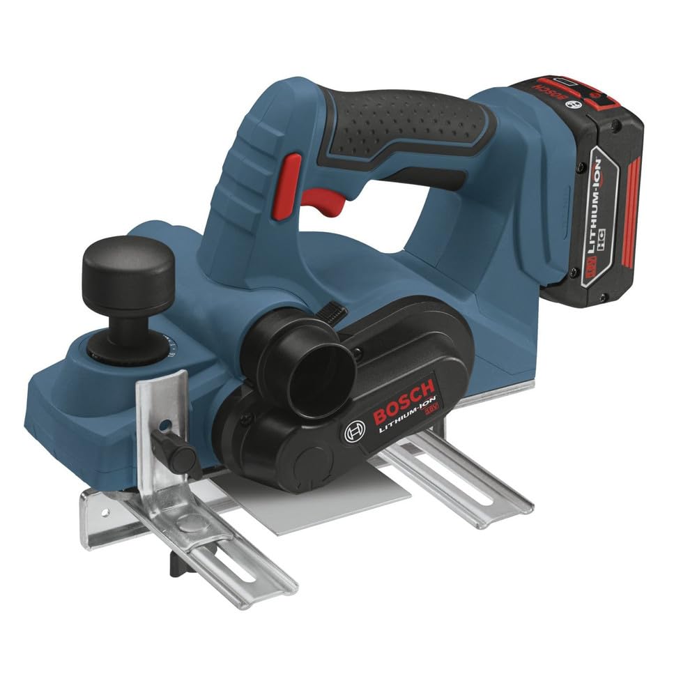 Bosch PLH181K-RT 18V 3-1/4 in. Lithium-Ion Planer Kit (Renewed)