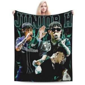 dumiertkl junior singer h blanket super soft flannel fleece throw blanket warm and cozy for couch, sofa and bed 50"x40"