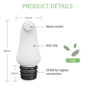 Portable Bottle Attachment Travel Bidet, Abs Compatible with Every Bottle Mini Pocket Siz Portable Bidet