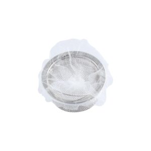 Kitchen Sink Strainer with Kitchen Sink Strainer Mesh Bag, Stainless Steel Kitchen Drain Food Catcher Filter Garbage Disposal Strainer Basket with 200 PCS Disposable Sink Net Strainer Filter Bags