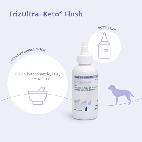 TrizEDTA TrizULTRA+Keto Flush for Dogs, Cats and Horses, 4 oz