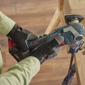 BOSCH GOP18V-34N 18V Brushless StarlockPlus Oscillating Multi-Tool Bare Tool, Cordless, Variable Speed, with 1-1/4 In. Bi-Metal Plunge Cut Blade