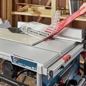 BOSCH GTS15-10 10 Inch Portable Jobsite Table Saw with Gravity-Rise Wheeled Stand, 15 Amp, 32-1/8 Inch Rip Capacity, 4 HP