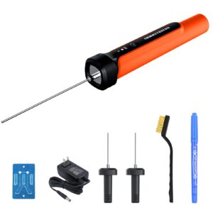 rongter 3 in 1 foam cutter kit, orange foam cutter electric foam cutting tool,heated foam carving knife kit.