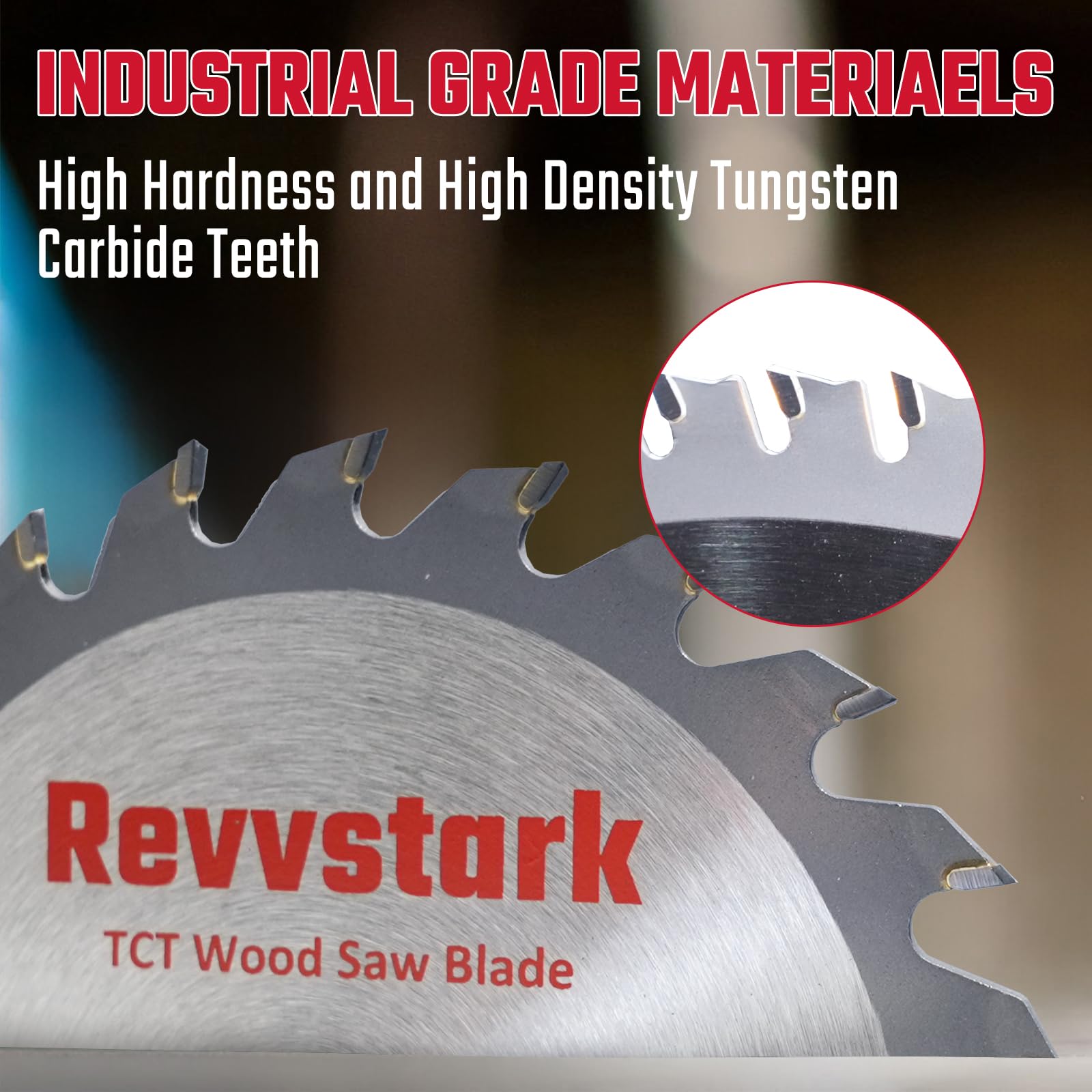 3 Pack 7 1/4 Circular Saw Blade 24T&40T&60T Combo, TCT ATB 24T Framing, 40T Ripping & Crosscutting, 60T Finish Saw Blade for Various Wood Cutting, 5/8" Arbor, Fit Dewalt Craftsman Ryobi Milwaukee