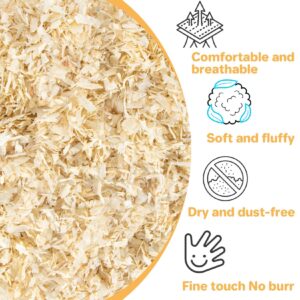 31OZ Sukh Chicken coop Bedding - Aspen shavings Animal Bedding as Chicken Supplies for Chicken House Bedding winterizing Nesting for Small pet Guinea Pig Rabbit Chinchilla Bird Gerbil Odor Control