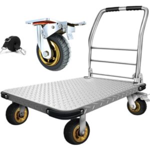 Folding Platform cart Dolly cart Push Cart Dolly Moving Platform (2000LBS(36X24 INCH))