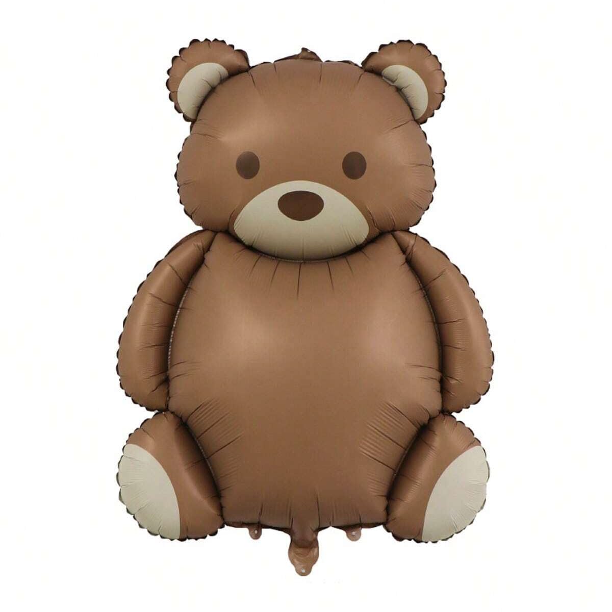 Matte bear Animal balloon Decorations Birthday Balloons Foil Balloons teddy bear balloons for baby shower Jungle Woodland Animal Farm Safari Zoo Theme Birthday Party Decoration