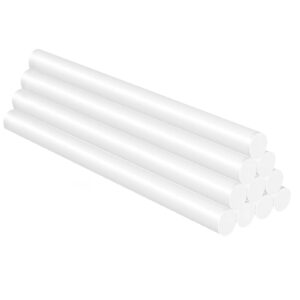 hot glue sticks multi temp, full size 10" long x .43" diameter, clear, 10 sticks,paloka