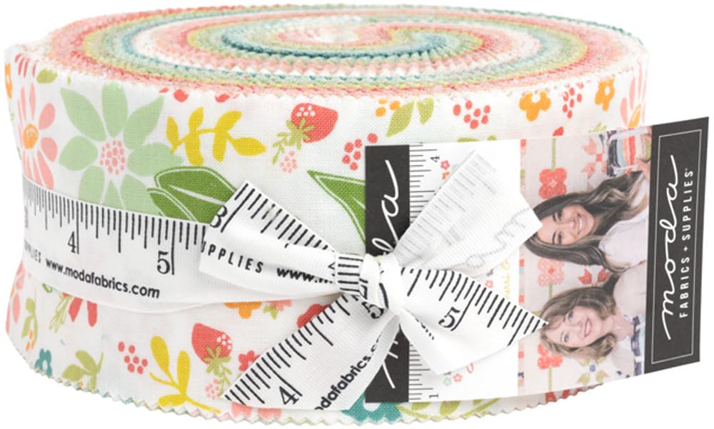 Moda Fabrics Strawberry Lemonade Jelly Roll by Sherri & Chelsi 37670JR