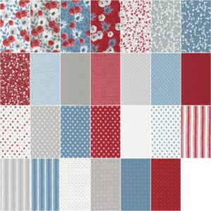 Old Glory Layer Cake®, 42-10" Precut Fabric Quilt Squares by Lella Boutique