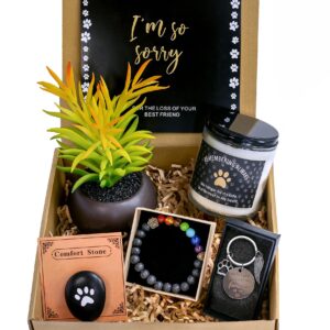 loss of dog pet sympathy gifts, dog memorial gifts, dog passing gifts, pet cat memorial gift baskets, pet sympathy gifts,loss of pet gifts box.