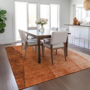 Addison Rugs Chantille ACN625 Paprika 8' x 10' Indoor Outdoor Area Rug, Easy Clean, Machine Washable, Non Shedding, Bedroom, Living Room, Dining Room, Kitchen, Patio Rug