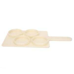 Cattle Milk Sampling Tray, HL MP47B ABS Farm Milk Collection Sampling Tray Cattle Farm Laboratory Mastitis Test Board Animal Husbandry Supplies for Cow