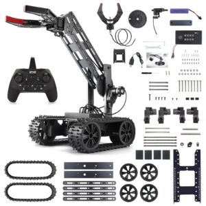 vanlinny robot kit,science projects for kids ages 8-12,cool electronic robotic arm for boys & girls to learn programming/techology,educational toy building kits for beginners,xmas birthday gift.