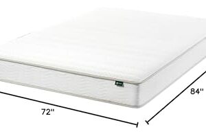 ZINUS 8 Inch Foam and Spring Hybrid Mattress [New Version], California King, Fiberglass Free, Medium Firmness, Durable Support, Certified Safe Foams & Fabric, Mattress in A Box