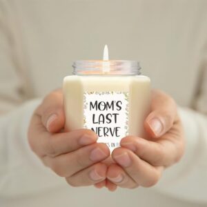 NewEleven Christmas Gifts for Mom from Daughter, Son, Kids - Funny Mom Gifts - Best Birthday Gifts Ideas for Mom, Mother, Wife, New Mom, Bonus Mom from Daughter, Son, Husband - 8 Oz Candle