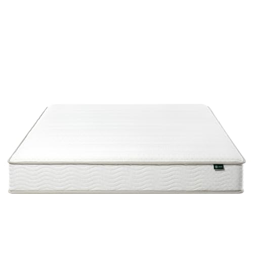 ZINUS 8 Inch Foam and Spring Hybrid Mattress [New Version], California King, Fiberglass Free, Medium Firmness, Durable Support, Certified Safe Foams & Fabric, Mattress in A Box