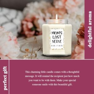 NewEleven Christmas Gifts for Mom from Daughter, Son, Kids - Funny Mom Gifts - Best Birthday Gifts Ideas for Mom, Mother, Wife, New Mom, Bonus Mom from Daughter, Son, Husband - 8 Oz Candle