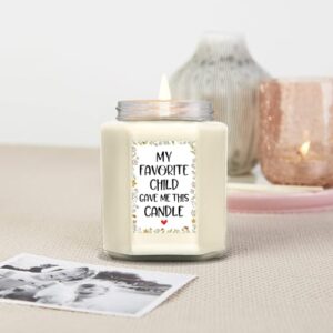 NewEleven Christmas Gifts for Mom from Daughter, Son, Kids - Funny Mom Gifts - Best Birthday Gifts Ideas for Mom, Mother, Wife, New Mom, Bonus Mom from Daughter, Son, Husband - 8 Oz Candle