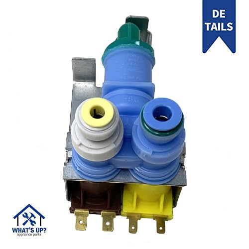 What's Up? (WP12544124 Valve) WP12544124 (IMV-124, K-77198) New Robertshaw Produced for Whirlpool Refrigerator Water Valve Replacement Part WP12544124 AP6005465 PS11738514 12544118