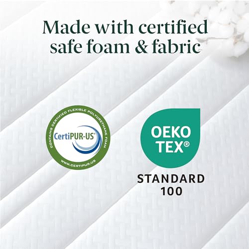 ZINUS 10 Inch Foam and Spring Hybrid Mattress [New Version], Full, Fiberglass Free, Medium Firmness, Durable Support, Certified Safe Foams & Fabric, Mattress in A Box