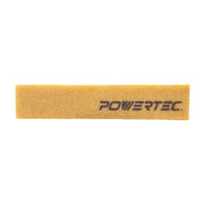 POWERTEC 71002-P4 Abrasive Cleaning Stick for Sanding Belts & Discs 8-1/2" 4PK | Natural Rubber Eraser - Woodworking Shop Tools for Sanding Perfection