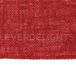 CleverDelights 20 Inch Red Burlap Squares - 4 Pack - Jute Burlap Fabric - Finished Edges - 20" x 20"