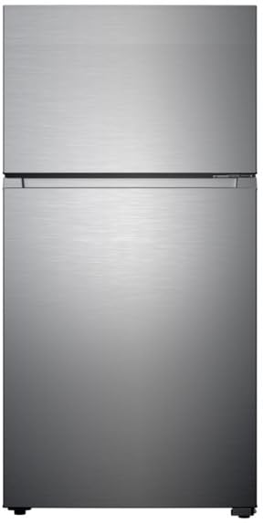 Kenmore 30 in. 18.2 cu. ft. Capacity Refrigerator/Freezer with Adjustable Glass Shelving, Humidity Control Crispers, Gallon Door Bins, ENERGY STAR Certified, Fingerprint Resistant Stainless Steel