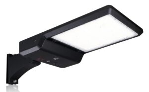 ruggedgrade 300w - revati ii series led parking lot light with photocell - 43,200 lumen - color selectable 3k/4k/5k - arm mount - black