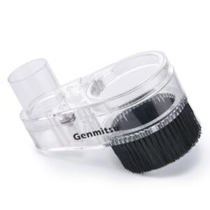 Genmitsu 65mm & 69mm CNC Dust Shoe, Compatible with Most 65mm/69mm Spindle Motor and Compact Router, Hose Adapter Inner Diameter 38mm (1.5″), Transparent