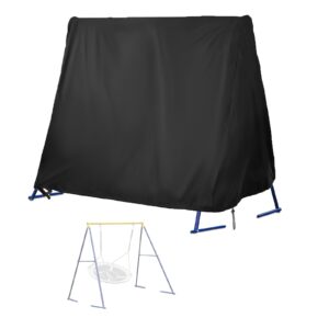 kasla outdoor swing cover, a frame patio swing cover,swing cover for outdoor furniture porch cover glider hammock cover waterproof 84" l×63" w×70" h