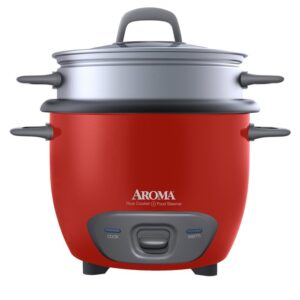 6 cup rice cooker red (renewed)