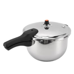 pressure cooker, 16 quart pressure canner with pressure control safety valve, multiple safety systems and heat resistant handles, stainless steel cookware for can, soup, meat