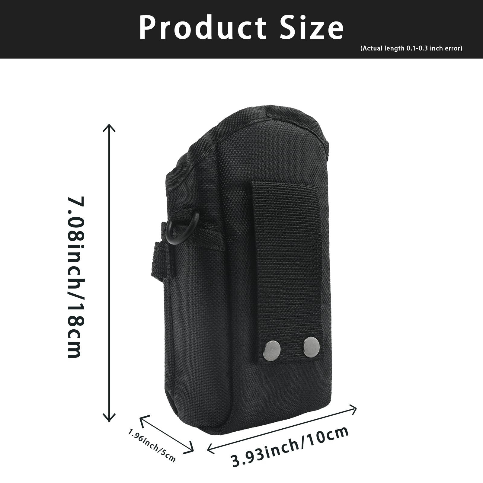 Scanner Holster Carrying Case with Rugged Belt Clip for Symbol TC20 TC53 TC70 TC72 TC75 TC77 MC3090 MC3000 MC55 MC65 MC2100 EDA50 EDA51 70E Barcode Scanner Mobile Computer