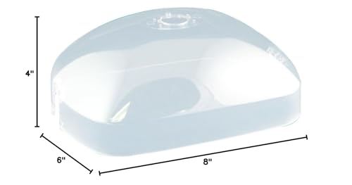 AmeriCan Goods Dental Premium Light Splash Shield Replacement Lens for A dec for Dental Lamp