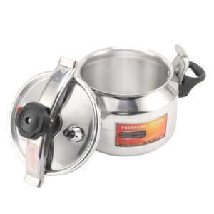 AUNMAS Pressure Cooker, Explosion Proof Can Cooker with Double Bottom Stovetop Pressure Cooker for Gas Stove (5L)