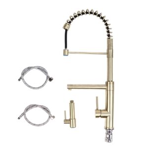 g1/2 sink faucet, commercial kitchen faucet with pull down sprayer, high arc single handle single lever spring rv kitchen sink faucet with pull out sprayer, cold hot basin water tap with hose for bath