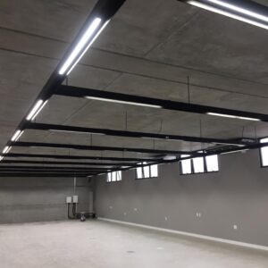 ESB Led Linear High Bay Light Fixture, 84W 10.080LM, 5000K Workshop Lighting for Garage Warehouse Industry, Aluminium, IP66