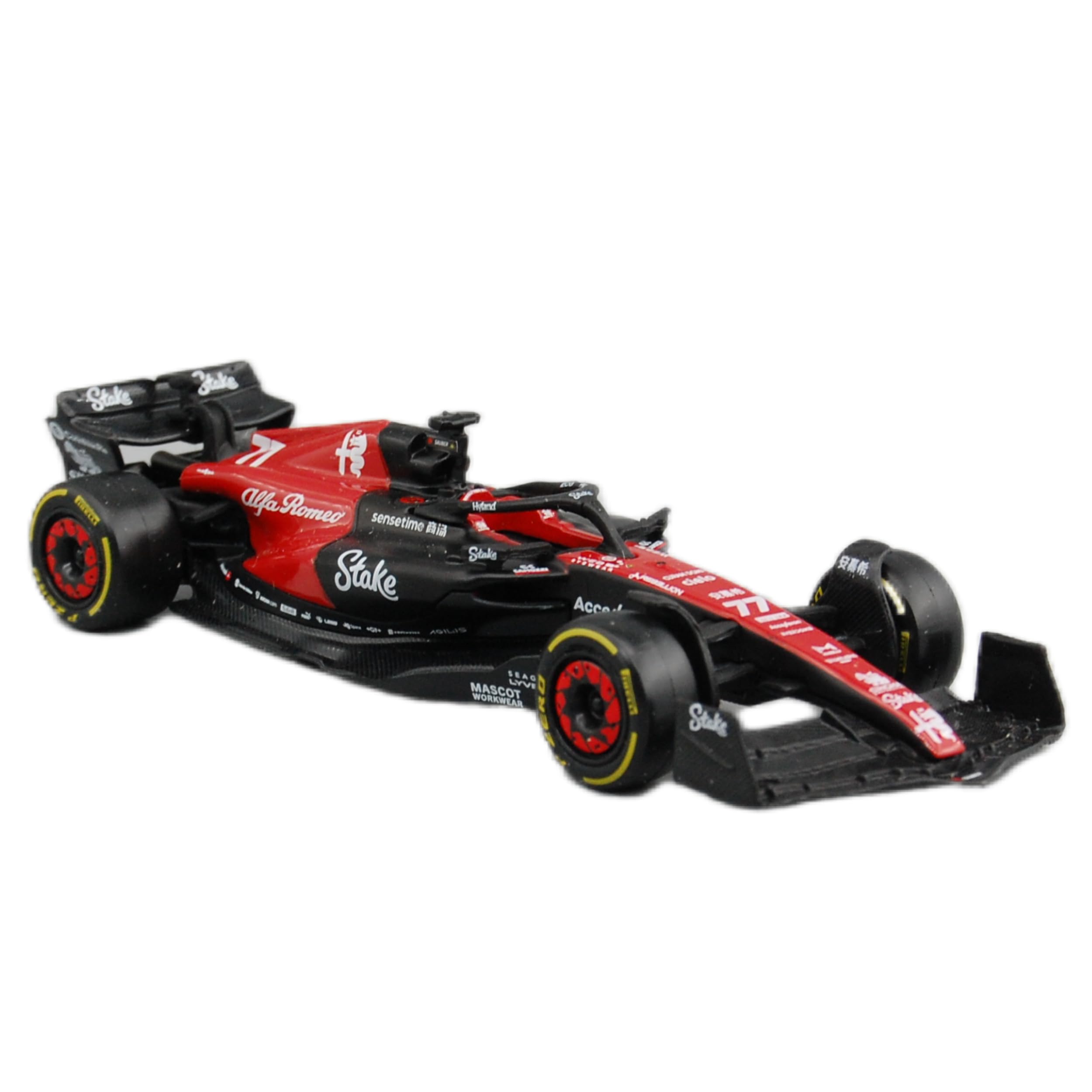 Bburago 1/43 2023 Alfa Romeo C43 F1#77 Vatteri Bottas Diecast Model Car 38085