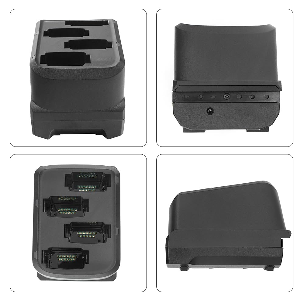 4-Slot Charging Battery Charger for Zebra MC9300 Handheld Android PDA Phone Barcode Scanner - SAC-MC93-4SCHG-01