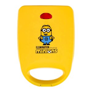 uncanny brands minions sandwich maker - small kitchen appliance