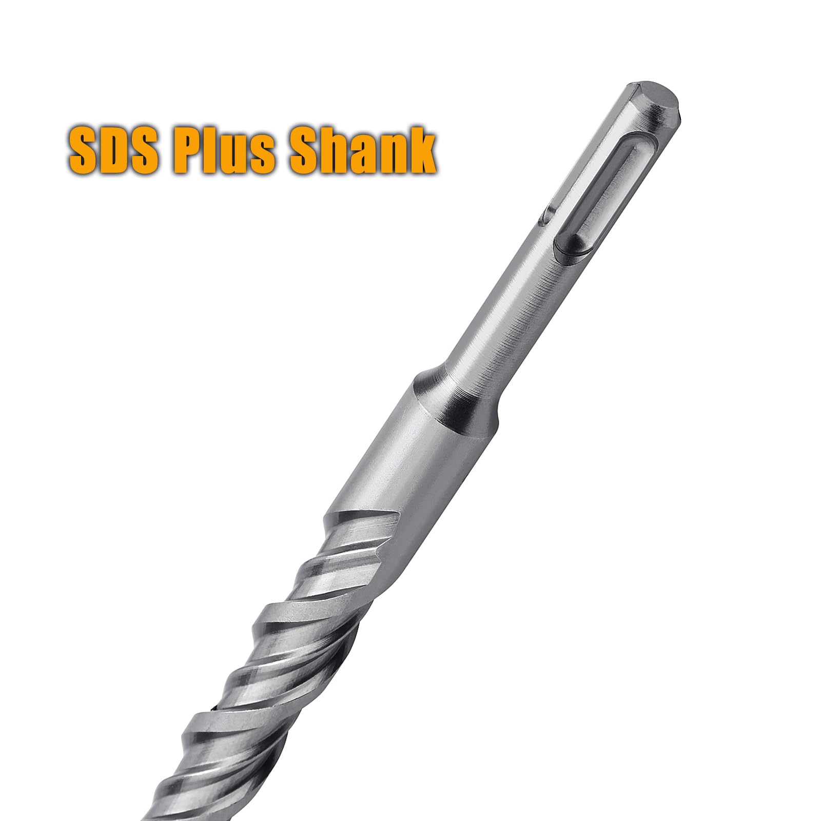 1-1/2 inch X 23.6 inch SDS Plus Rotary Hammer Drill Bit, Concrete Drill Bit for Concrete, Brick, Cement and Stone, 23.6 inch Length (23.6" Length, 1-1/2" Diameter)