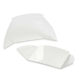 AmeriCan Goods 2Pcs Dental Replacement Light Lens Splash Shield for Pelton & Crane LF-II Upper and Lower Shield Dental Lights