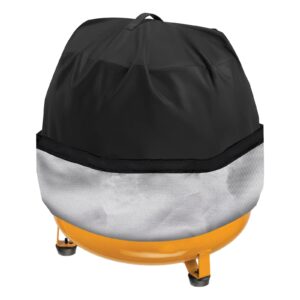 black cover for air compressor, air compressors dust cover fit 6 gallon portable pancake air compressor