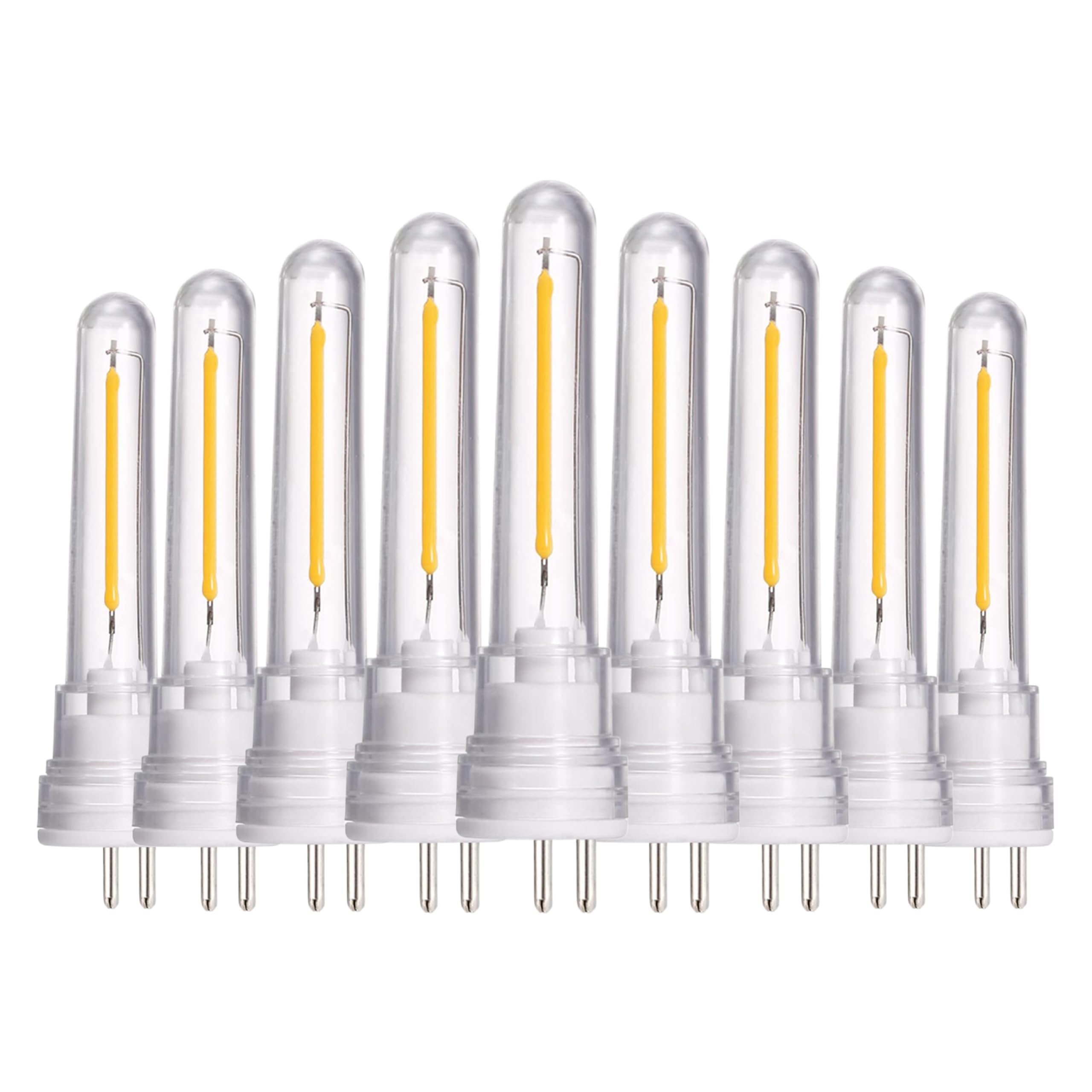 HISTAR 9 Pack S14 LED Replacement Bulb for Outdoor String Lights Dimmable Warm White 2700K