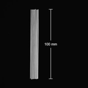 StonyLab Capillary Tubes, 100mm Micro Glass Transfer Pipettes, 0.9mm ID x 1.1mm OD, Pack of 1000