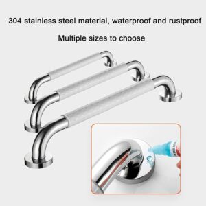 Shower Grab Bar Shower Handle Shower Handle for Bathtub,Toilet, Bathroom,Kitchen,Stairway Handrail (Color : White, Size : 27.5inch/70cm)