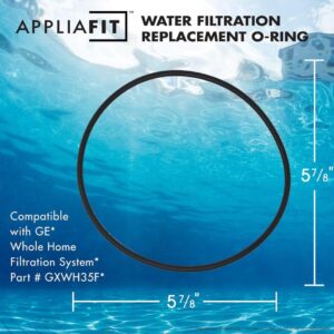 O-Rings Compatible with GE HHRING for Whole Home Filtration Models GXWH30C, GXWH35F, GXWH38F, GXWH38S, GXWH40L, WS03X10039, FXHSC, FXHTC (3-Pack)