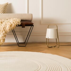 Revival Rugs Maru 8'x8' Washable Area Rug for Living Room Bedroom - 100% Recycled Oeko-TEX Certified, Medium Pile, Beige